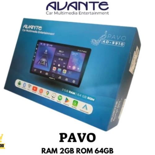 Jual Head Unit Android 9 inch AVANTE AD-9910 PAVO RAM 2GB ROM 64GB ...