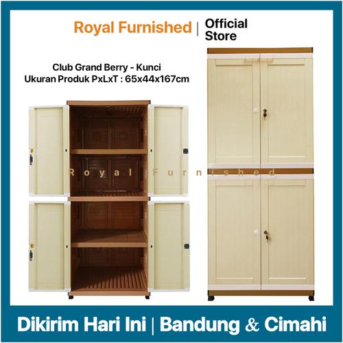 Jual Lemari Plastik Cub Grand Compact Lemari Penyimpanan Plastiik ...