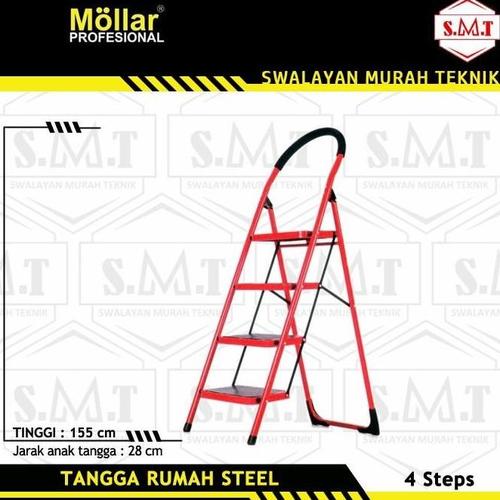 Jual Alat Berat / Alat Angkut / Tangga Rumah Lipat Tangga Besi Lipat 4 ...