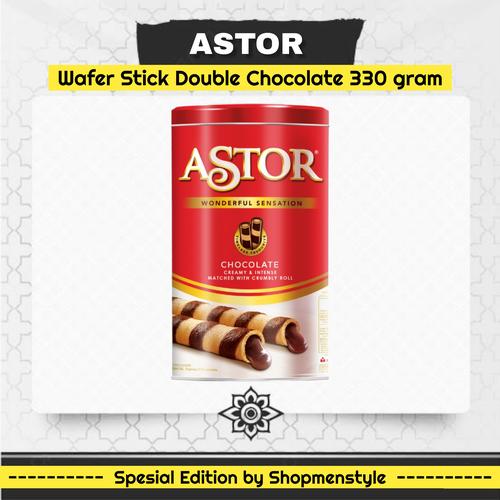 Promo Astor Double Chocolate 330 gram Wafer Stick Semprong (Beli Lokal ...