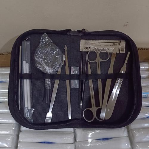 Jual Disecting Set ( Alat Bedah Hewan ) / Alat Praktek Sekolah 14 item ...