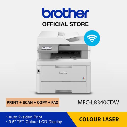 Promo Brother MFC-L8340CDW Colour Laser Printer With 3.5" touch screen ...