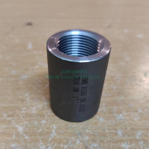 Jual Socket Besi 1" inch Coupling Carbon Steel Class 3000 Drat NPT ...