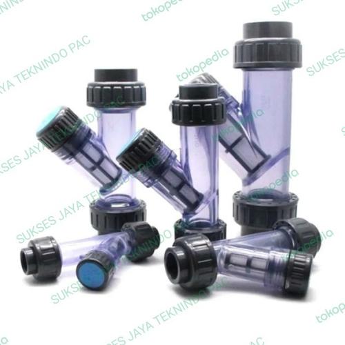 Jual Y STRAINER PVC CLEAR / TRANSPARAN BENING 3/4" INCH - Jakarta Barat ...