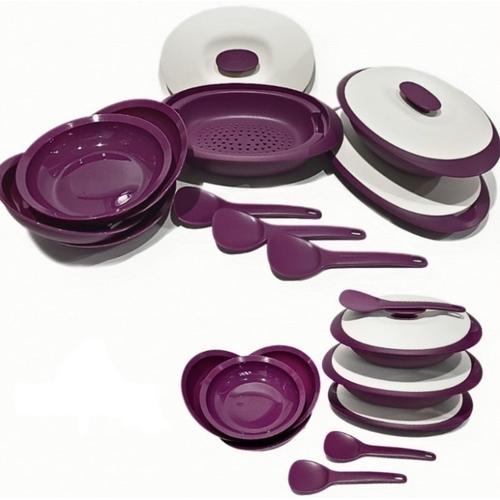 Jual Blossom Lavender Set ( Paket Sajian Meja Makan ) Tupperware - Ungu ...