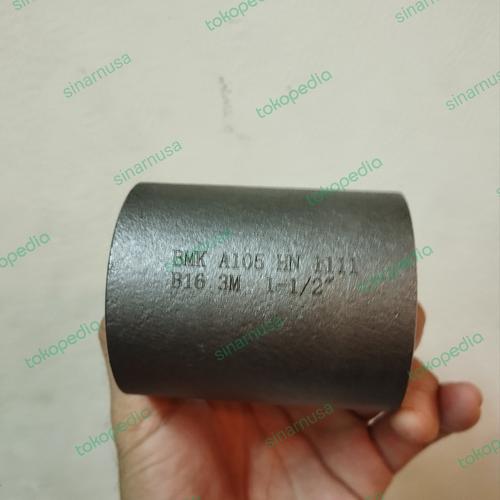 Jual Socket Coupling Besi A105 3000 Psi FNPT 1 1/2 " inchi - Jakarta ...
