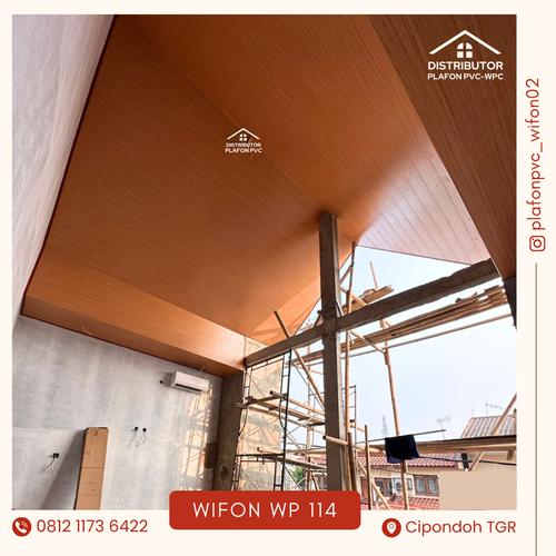 Jual Plafon PVC WIFON Laminated WP.114 Doff Serat Texture - 4 meter ...