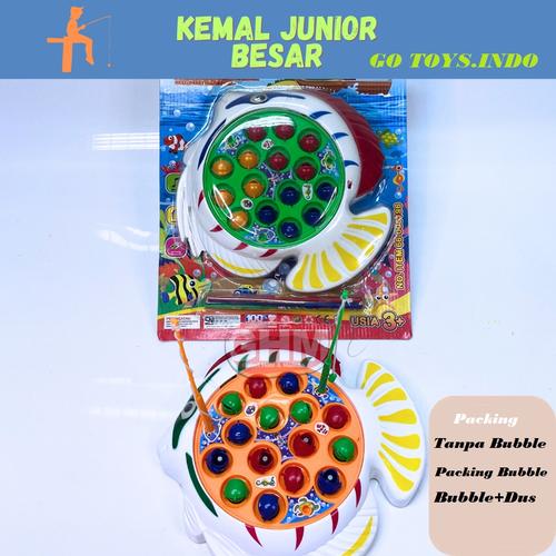 Jual Mainan Anak Pancingan Ikan Magnet Elektrik JUMBO - Bubble+Dus ...