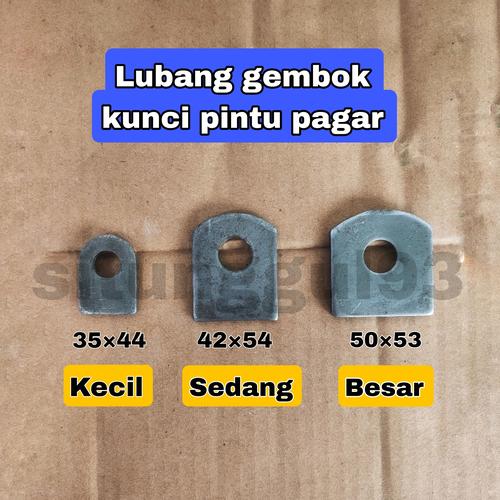 Jual kupingan pintu gantungan gembok kunci pagar henderson gebyog besi ...