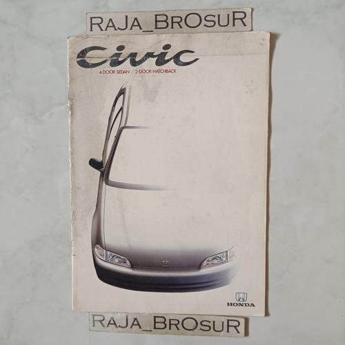 Jual Poster brosur katalog booklet Honda Civic Genio Estilo/Gentilo ...