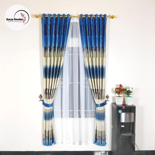 Jual Tirai jendela atau pintu minimalis bahan impor tebal tidak ...
