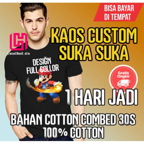 Jual KAOS CUSTOM SABLON - BAJU CUSTOM FULL COLOUR - KAOS PRINTING - Kaos+Sablon - Kota Cimahi ...