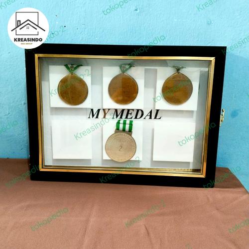 Jual Bingkai Medali Minimalis Tanpa Kaca Model Lilit - Putih KacaMika ...