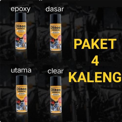 Jual 3. 4 kaleng PAKETAN diton premium epoxy warna dasar warna utama ...
