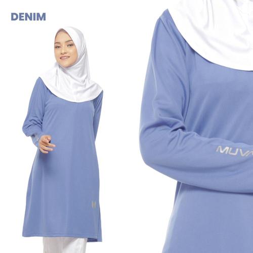 Jual Muvaz Kirana Jersey- Kaos Olahraga Muslimah Tunik - Mustard, L - Jakarta Pusat - Lulu ...