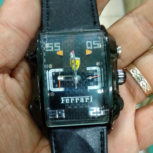 Jual jam tangan ferarri otomatis persegi jam fashion sporty cowok ...