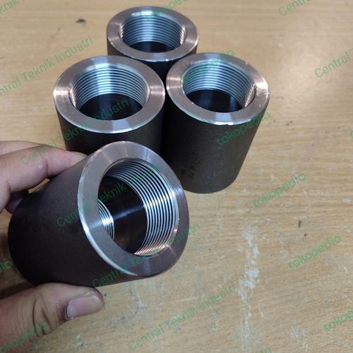 Jual Socket Coupling Besi Class 3000 Coupling Carbon Steel 1/2" inch ...