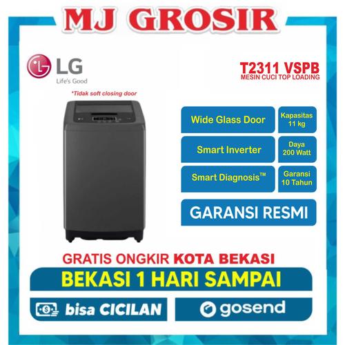 Jual MESIN CUCI LG T 2311 VSPM 11KG 1 TABUNG T2311VSPM 11 KG SMART ...
