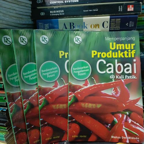 Jual Buku Memperpanjang Umur Produktif Cabai 60 Kali Petik Penebar ...