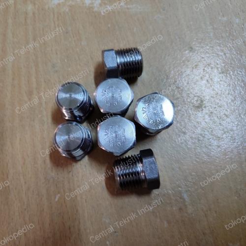 Jual Plug Besi 1/2" inch NPT Plug Class 3000 psi - Jakarta Barat ...