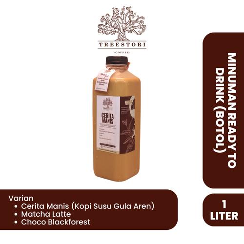 Jual Treestori Botol Ready to Drink / Kopi Matcha Coklat 1 Liter ...