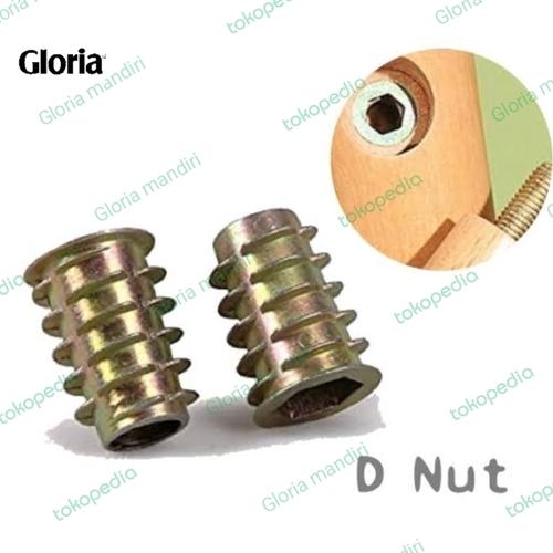 Jual Mur Nanas / Mur Tanam Furniture Insert Knockdown Cakar Baut Besi ...