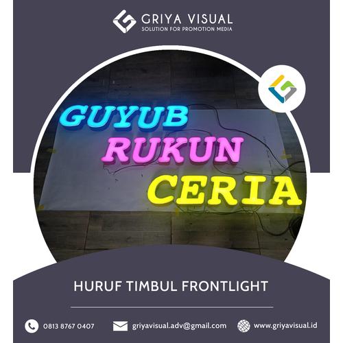 Jual HURUF TIMBIL LED GUYUB RUKUN CERIA - Jakarta Selatan - Griya ...