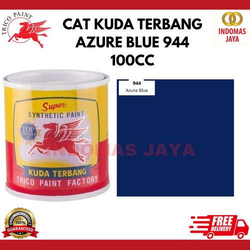 Jual CAT BESI DAN KAYU KUDA TERBANG 0,1LITER AZURE BLUE 944 - Kota ...