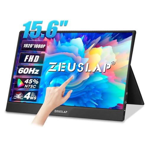 Jual ZEUSLAP-Z15ST 15.6inch touch panel portable monitor usb type c ...