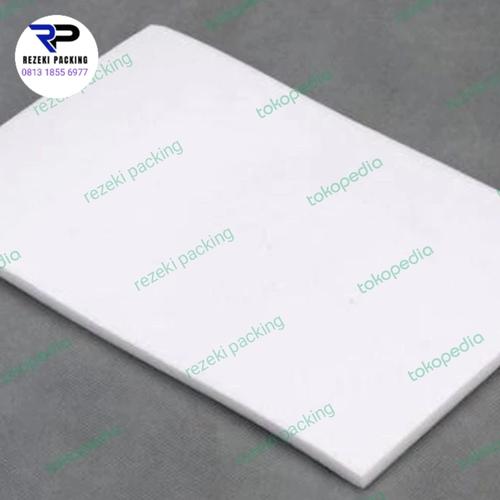 Jual PTFE SHEET TEFLON POTONGAN TEBAL 15MM X 60CM X 40CM - Jakarta Barat - rezeki packing ...