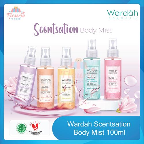 Jual WARDAH Scentsation Body Mist 100ml - Parfum Wanita Original BPOM ...