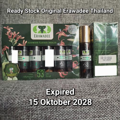 Jual Erawadee No 53 Inhalasi Alami Ya Dom dengan minyak agar Original ...