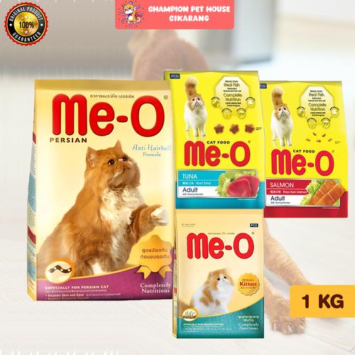 Jual ME O Me-O Adult Tuna 1 kg Repack Makanan Kucing Kering Dry Cat ...