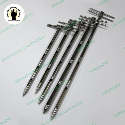 Jual seed trier Sampling Probe food Grade Custom pipa 1 inch Stainless ...