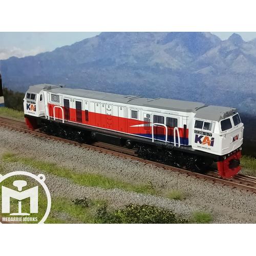 Jual Miniatur Lokomotif CC206 Skala HO/HO Scale 1:76 Versi Ekonomis ...