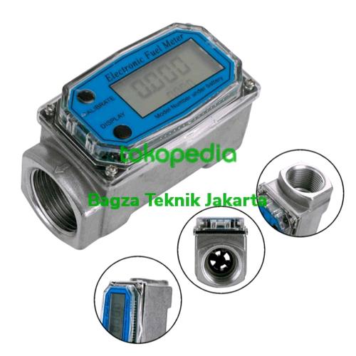 Jual Flow Meter 1 Inch Water Turbine Cairan 1" Inci Solar NPT Liquid Diesel - Jakarta Barat ...