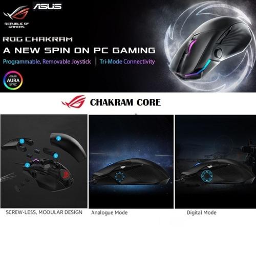 Jual Mouse Gaming ASUS ROG Chakram Core Aura Sync With programmable ...