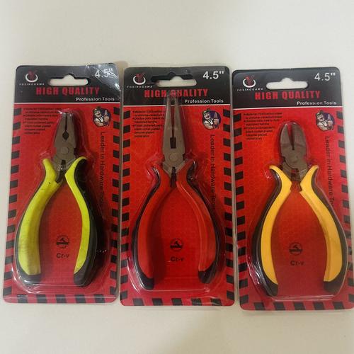 Jual Tang Kombinasi 4.5“ Tang Lancip Cucut Tang Potong 4.5 inch Tang Mini - kombinasi - Jakarta ...