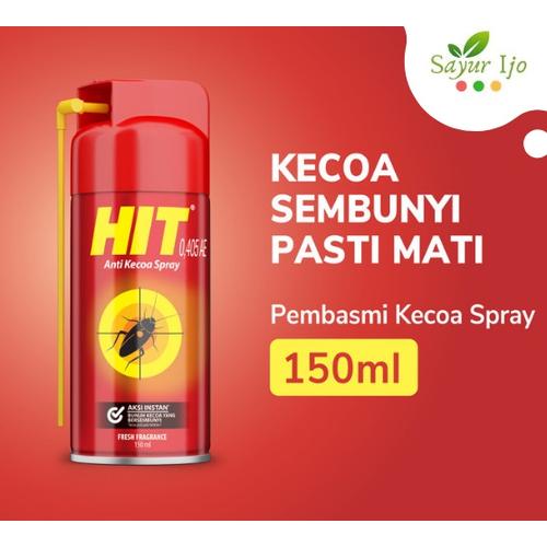 Promo HIT Pembasmi Serangga Botol 150 ML Obat Anti Kecoak Spray Hama ...