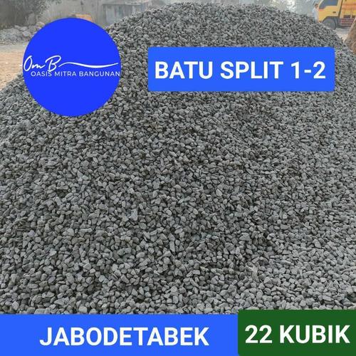 Jual Batu Split Cor 1-2 cm 1 Truk Tronton 23 m3 Kubik Koral - Kab ...