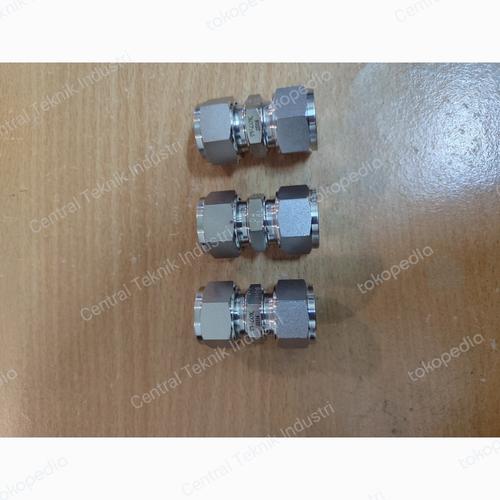 Jual Union conector Tubing Stainless SS316 / 1/4 inch - Jakarta Barat ...