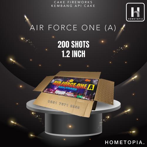 Jual Kembang Api Kotak Cake Air Force One A 200 Shots 1,2 Inch Box ...