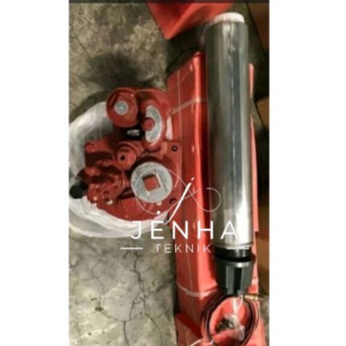 Jual STP Red Jacket RJ Submersible Pump Set Lengkap Pacman 1,5 HP SPBU ...