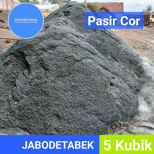 Jual Pasir Cor Hitam 1 Truk 5 m3 Kubik Extra Beton Pasang Bangunan ...