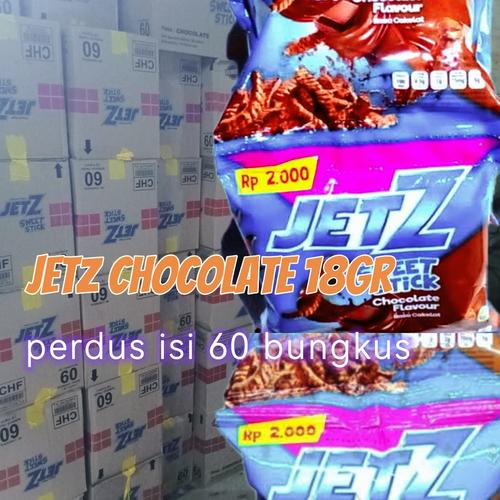 Jual Jetz coklat fiesta 18gr/dus/karton/isi 60 bungkus chiki coklat ...