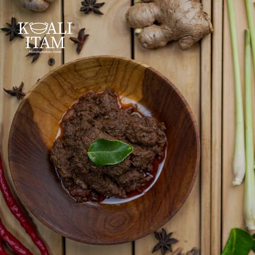 Jual Rendang Daging Sapi 500gr Khas Minangkabau Kuali Itam - Pre Order ...