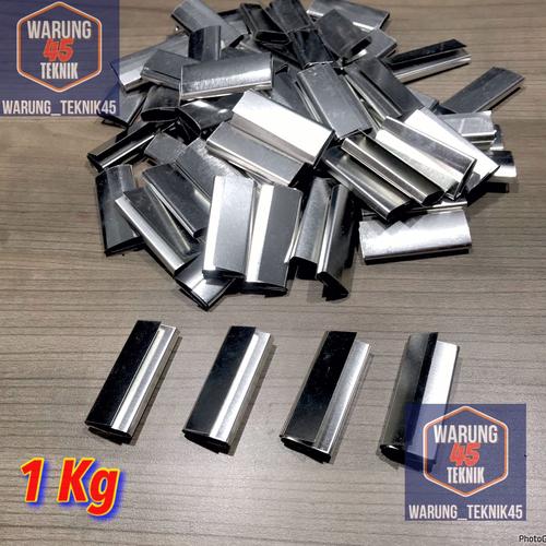 Jual CLAMP | KLEM SENG KALENG SEGEL TALI STRAPING | STRAPPING BAND 1 KG ...