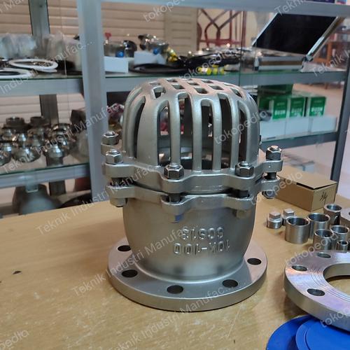 Jual Foot Valve 4" inch Stainless SS 304 Flange Jis 10K DN 100 ...