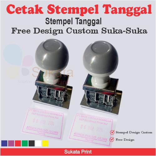 Jual Cetak Stempel Tanggal Desain Custom | Stempel Tanggal Custom ...