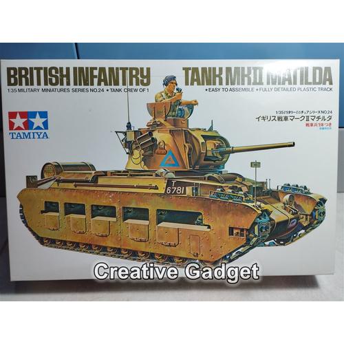 Jual British Infantry Tank Mk.II Matilda - Model Kit Tamiya 1/35 ...